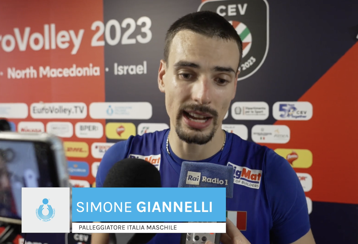 Europei: Giannelli, "Contento per la vittoria, contento per il palas ...