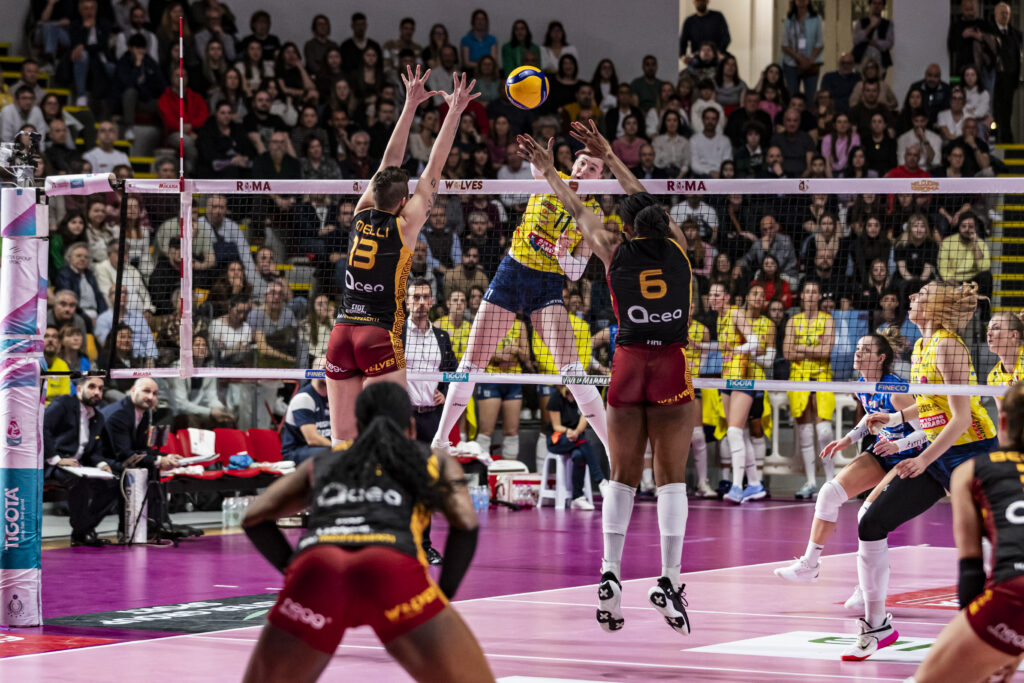 A1 F.: Conegliano è la capitale del volley rosa! 3-0 a Roma - Volleyball.it
