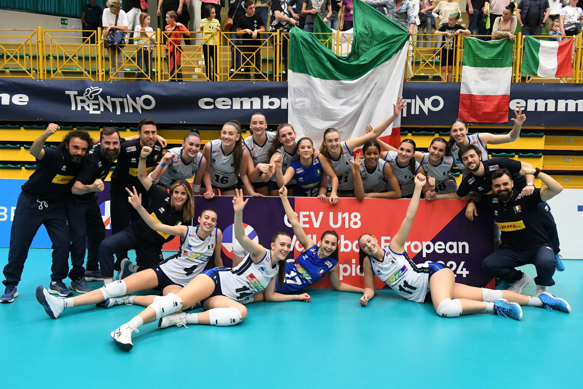 Qualif. Europei U18 F.: l’Italia supera 3-0 anche l’Ungheria e chiude al primo posto - Volleyball.it