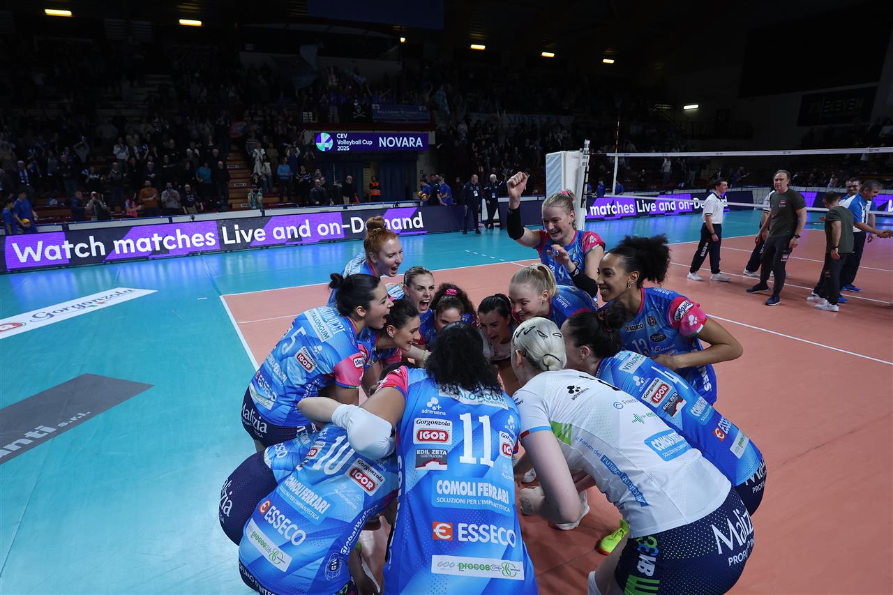 Cev Cup F.: Novara in campo. Questa sera c'è il Plovdiv - Volleyball.it