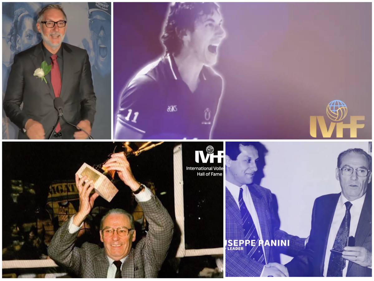Hall of Fame: L'induzione di Giuseppe Panini e Andrea Zorzi - Volleyball.it
