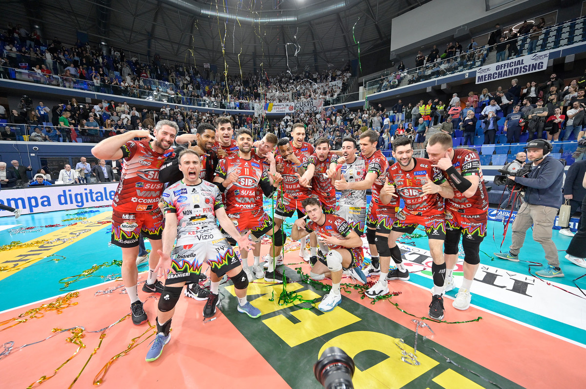 Superlega: Perugia torna in finale scudetto. 3-1 a Milano. 5.400 spettatori - Volleyball.it