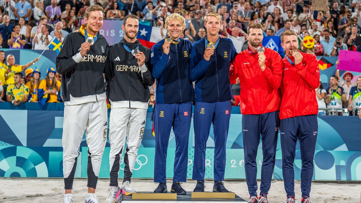 Olimpiadi: Beach Volley, oro maschile agli svedesi David Åhman e ...