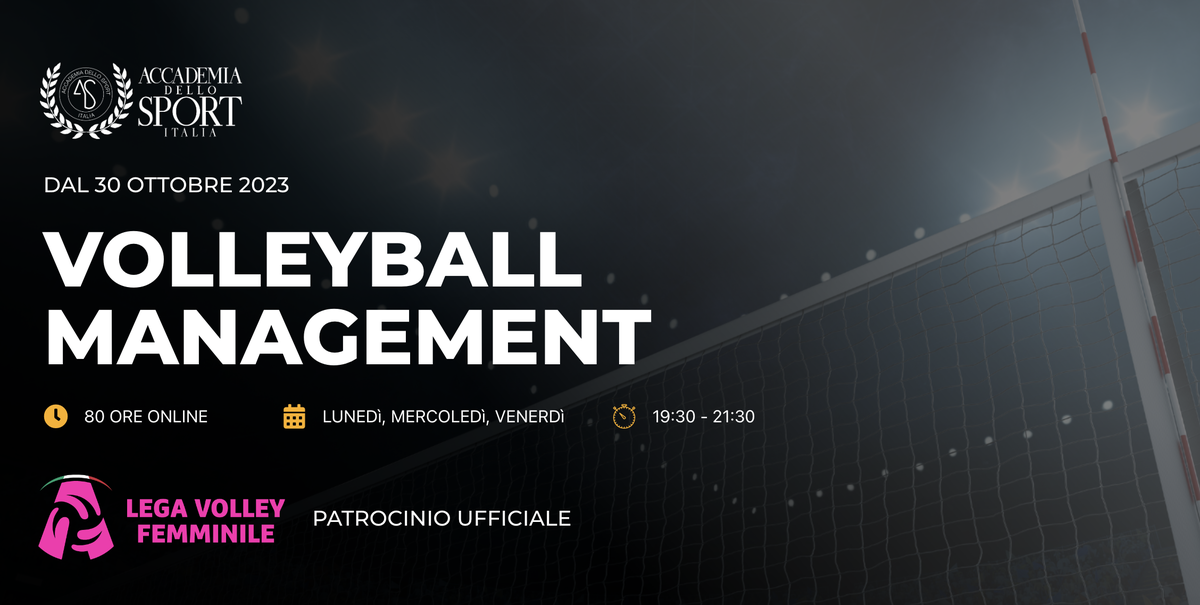 Lega Femminile: Via al corso in Volleyball Management dell'Accademia ...
