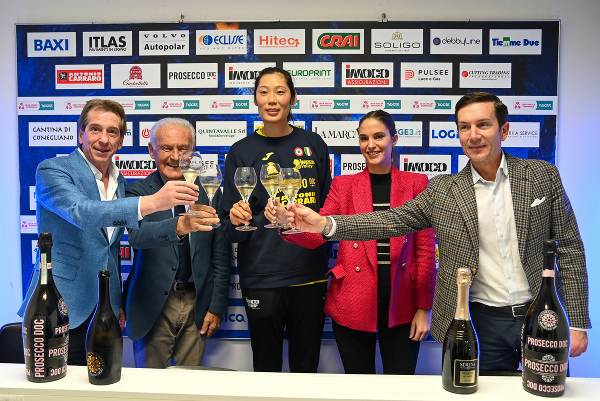 Conegliano: Ecco Zhu Ting, prima cinese della storia dell'Imoco. "Un ...