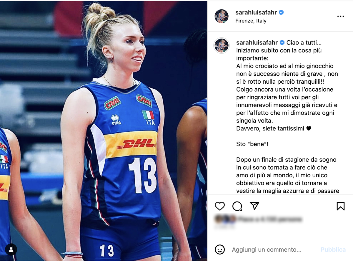 Verso l'Europeo: Sarah Fahr tranquillizza. "Sto 'bene', ma il mio corpo ...