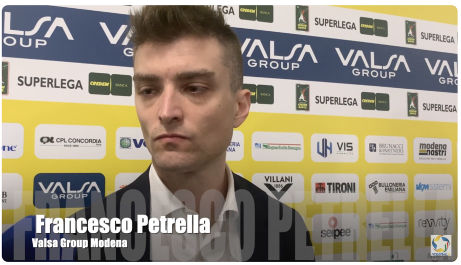 Modena ko con Perugia. Coach Petrella: "Davyskiba è giovane e va ...